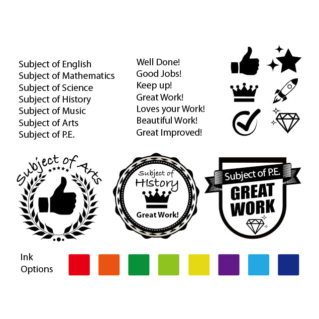 Bespoke Teacher Stamps – Classroom Rewards